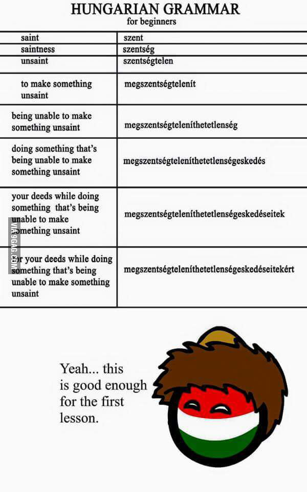 Hungarian language - 9GAG