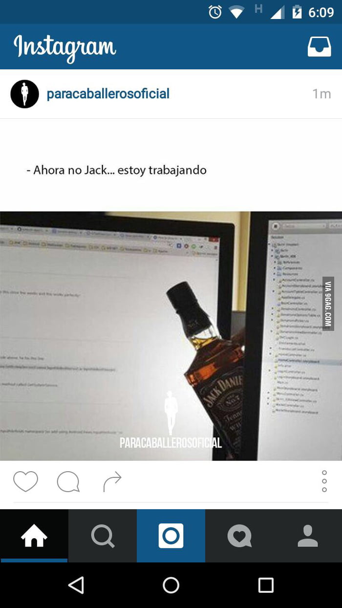 Not now Jack... Im working - 9GAG