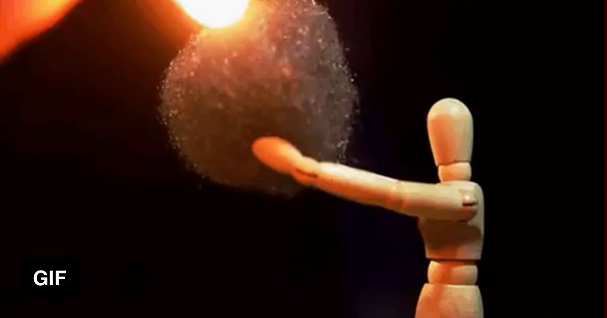 Buring steel wool - 9GAG