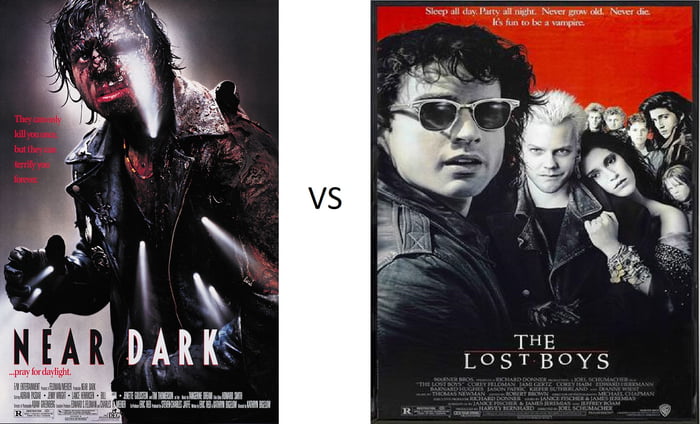 87 brought 2 cult classic vampire movies. which one is ur fav? - 9GAG