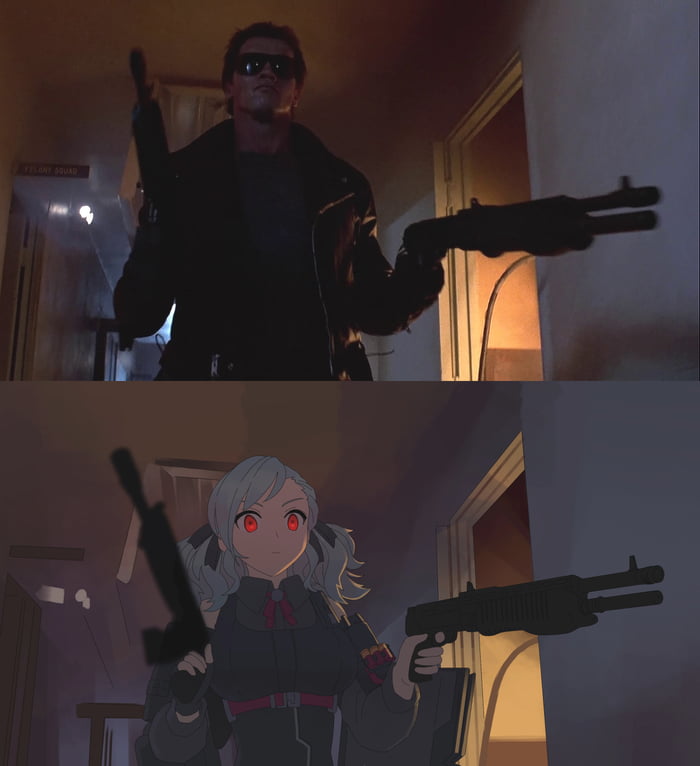 Girls Frontline in The Terminator - 9GAG