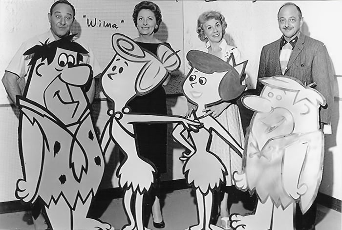 Voice actors behind their respective characters on The Flintstones ...