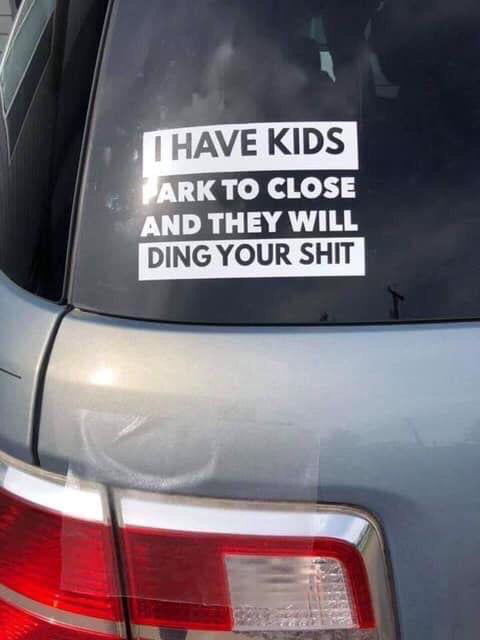 ALMOST perfect sticker for your car. - 9GAG