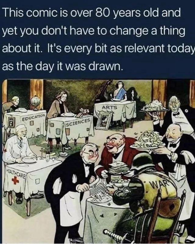 Greed and war - 9GAG