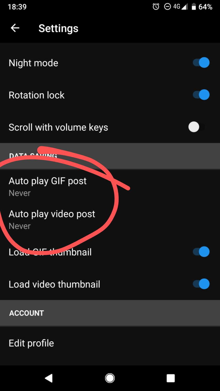 How To Turn Auto GIF VIDEO Play Off 9GAG