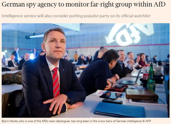 Finally some good news about the AfD. - 9GAG