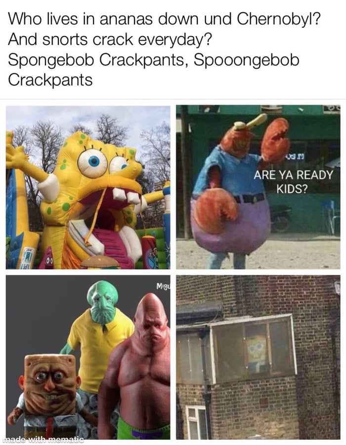 Spongebob Crackpants - 9GAG