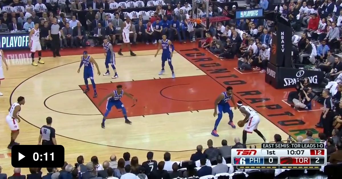 Siakam puts Embiid in the spin cycle - 9GAG