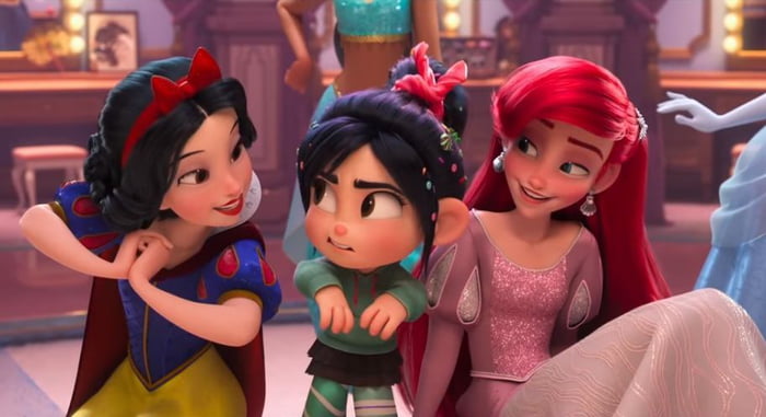 I love how Wreck-it Ralph got Ariel design better than the live-action ...
