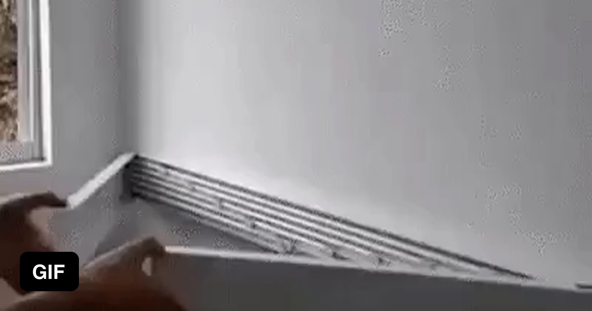 Cleverly designed drying rack - 9GAG