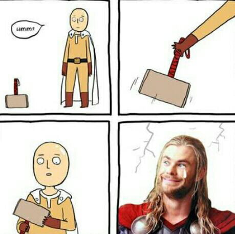 You're not worthy now, thor - 9GAG