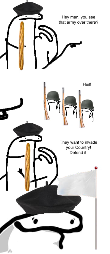 Baguette army - 9GAG