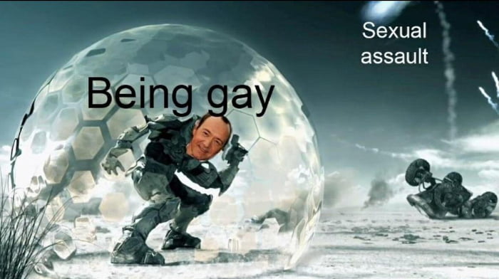 Who would win, sexual assault charges or one spacey boi? - 9GAG