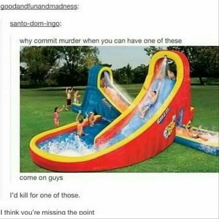 "I think you're missing the point" - 9GAG