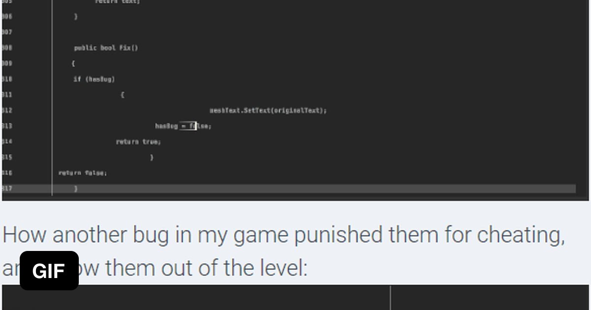 When bug unbug another bug. - 9GAG