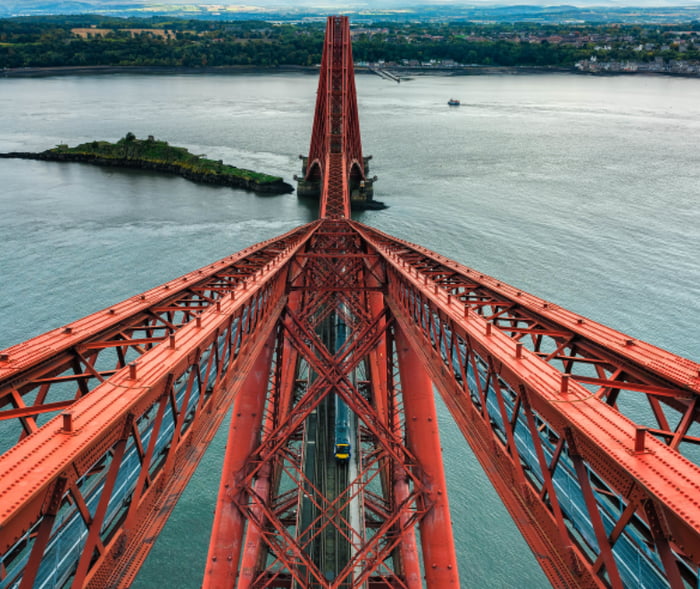Lattice Climbing on the forth rail bridge - 9GAG