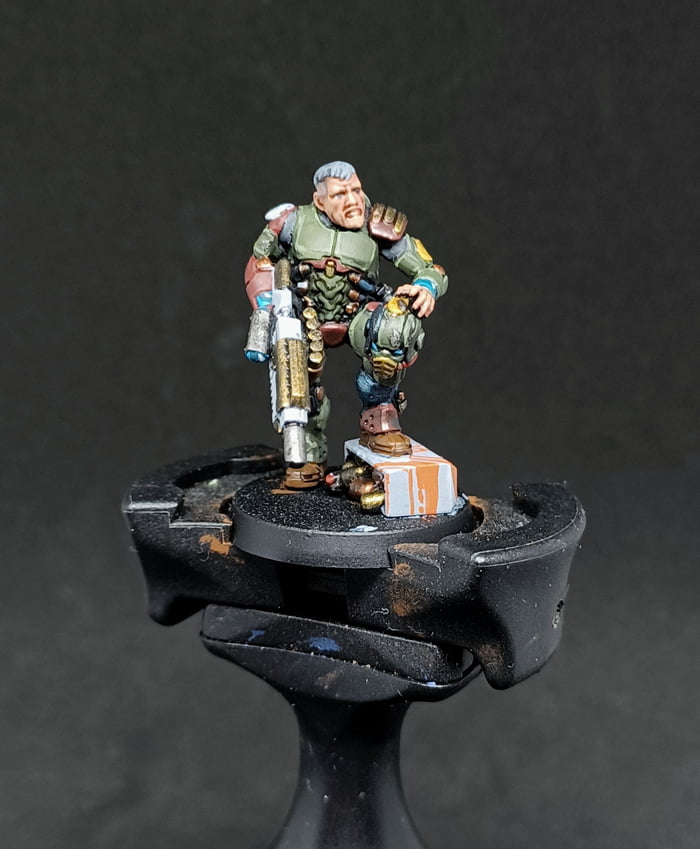 Finished up my Ash wastes bounter hunter-Ezra from The Guild. Is the ...