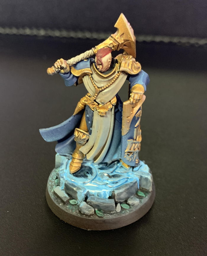First Warhammer miniature. - 9GAG