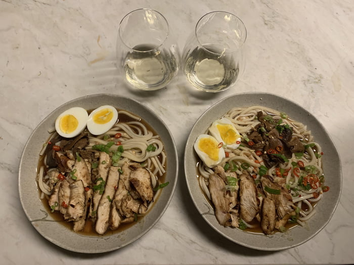 Boyfriend’s first attempt on ramen! Little surprise for me on brazilian ...