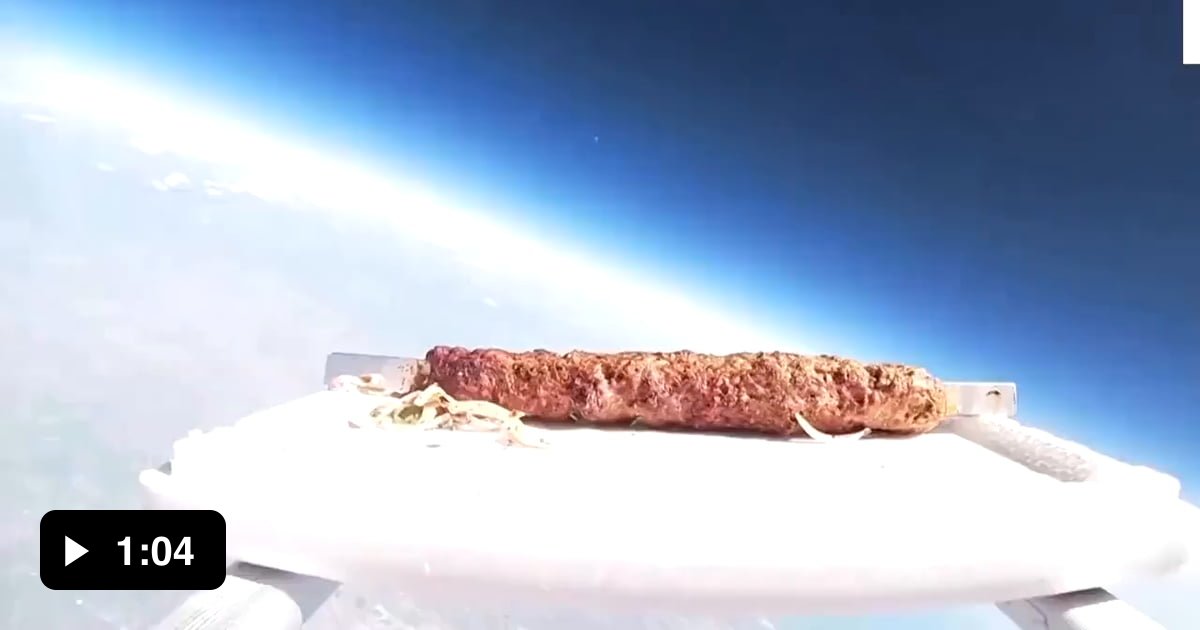 A kebab enthusiast in Turkey celebrated the 61st anniversary of the ...