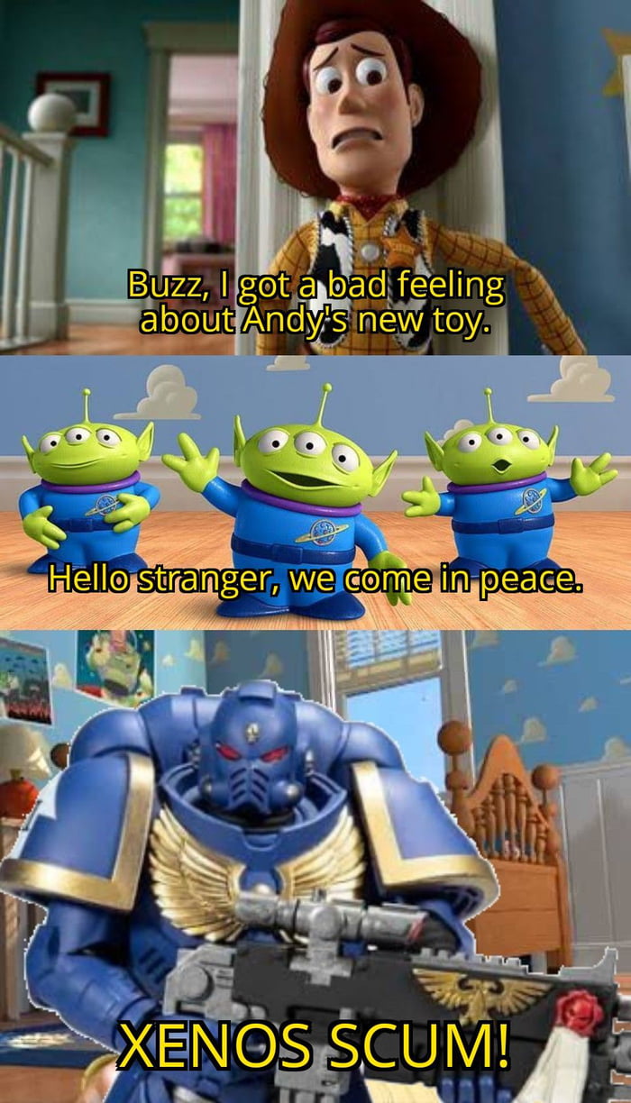 Xenos scum! - 9GAG