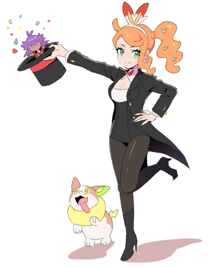 Anime Pantyhose Legs #1026: Pokemon Assistant Sonia (Pokemon Sword ...