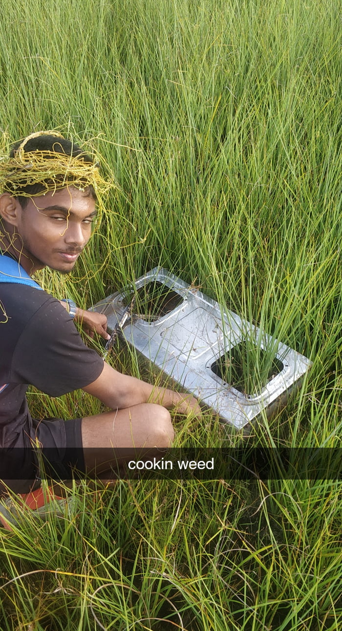 Cooking weed - 9GAG