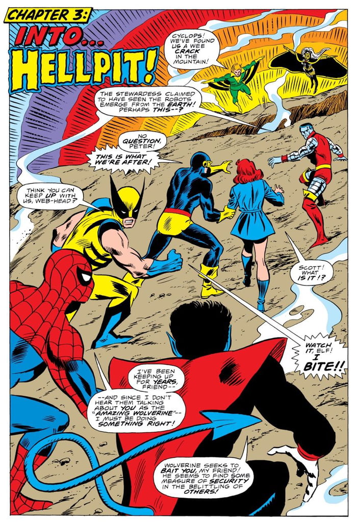 A daily spider-man panel (Marvel Team-Up annual #1) - 9GAG