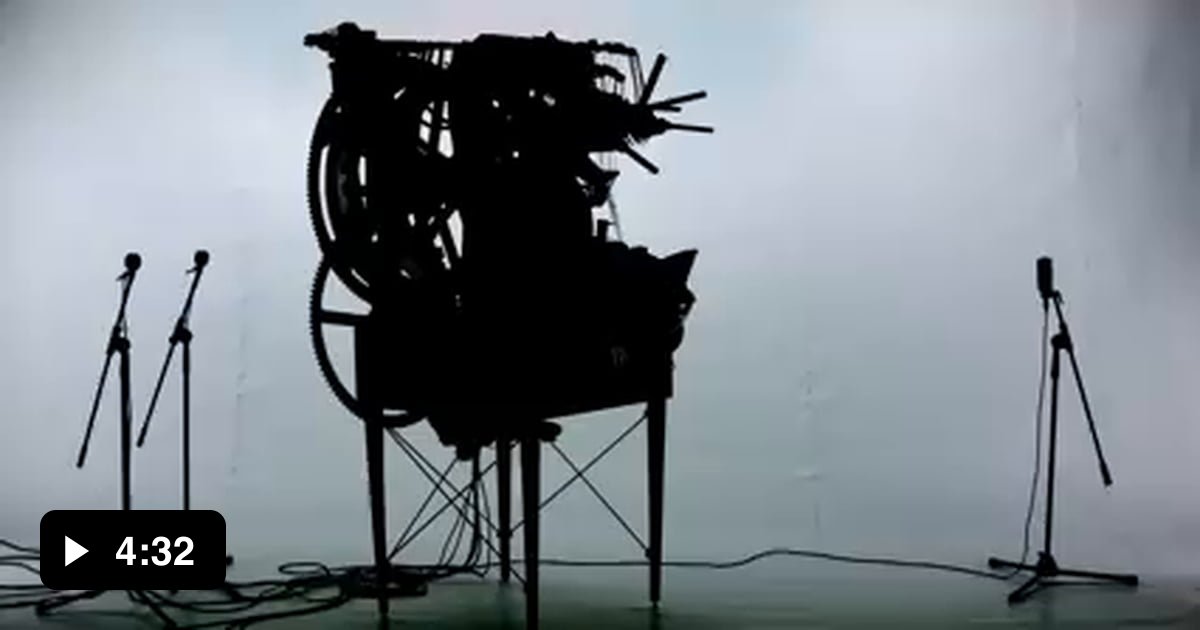 Music from a marble machine created by Wintergatan - 9GAG