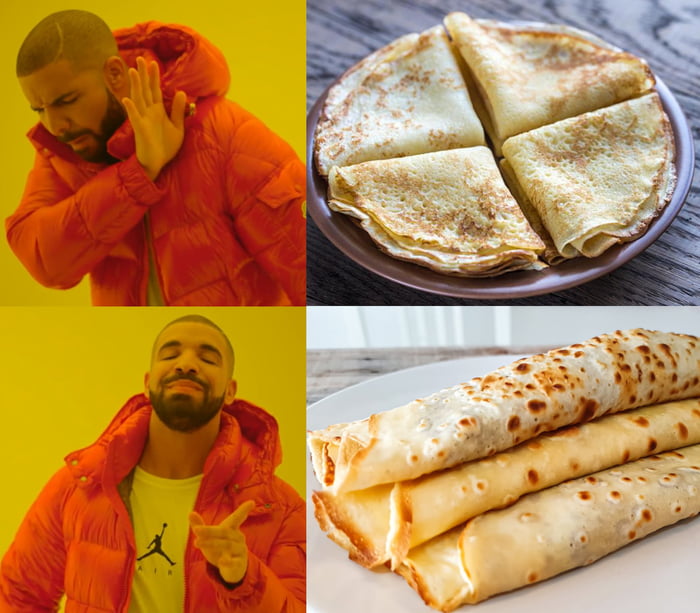 To be honest crepe is crepe - 9GAG