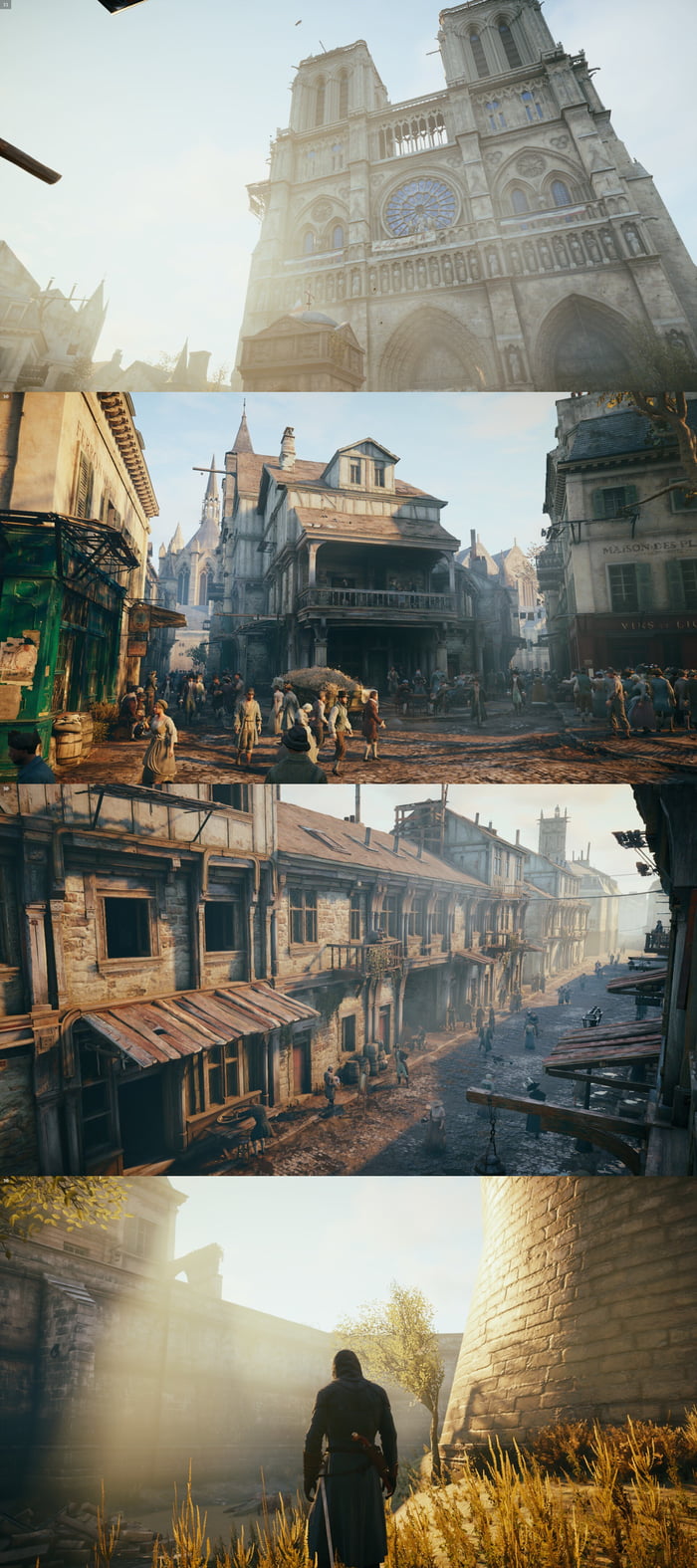 AC Unity still looking incredible after all these years - 9GAG