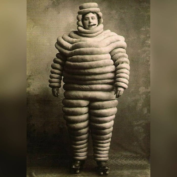 The original Michelin Man from 1894 - 9GAG