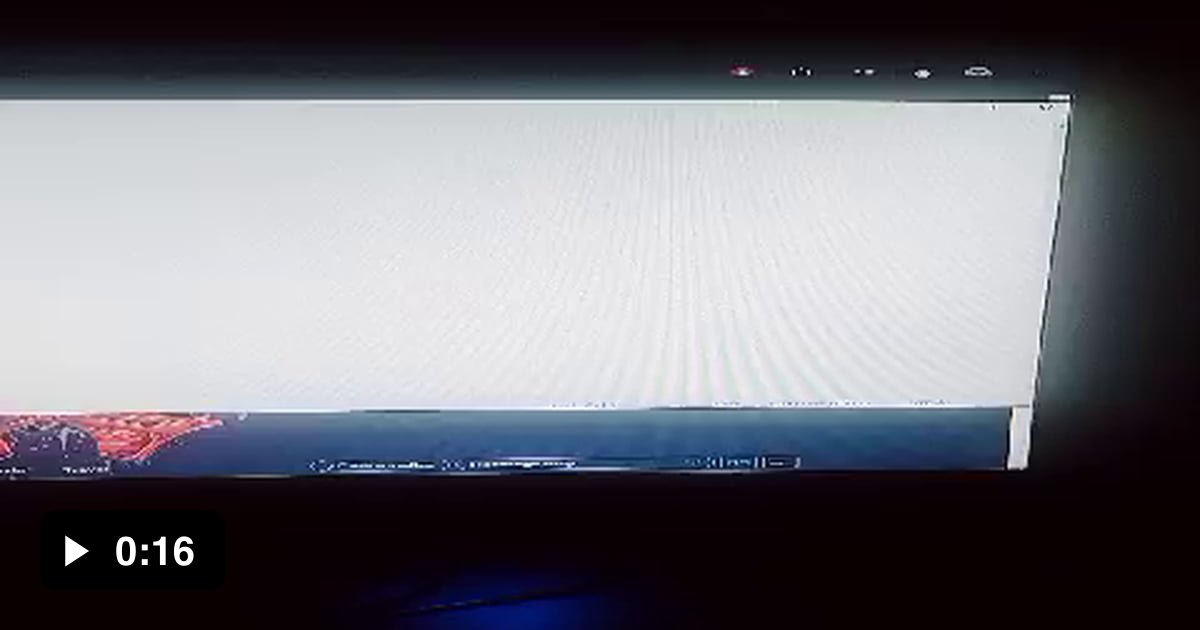A recently bought Monitor is doing this. Any idea what's the problem ...