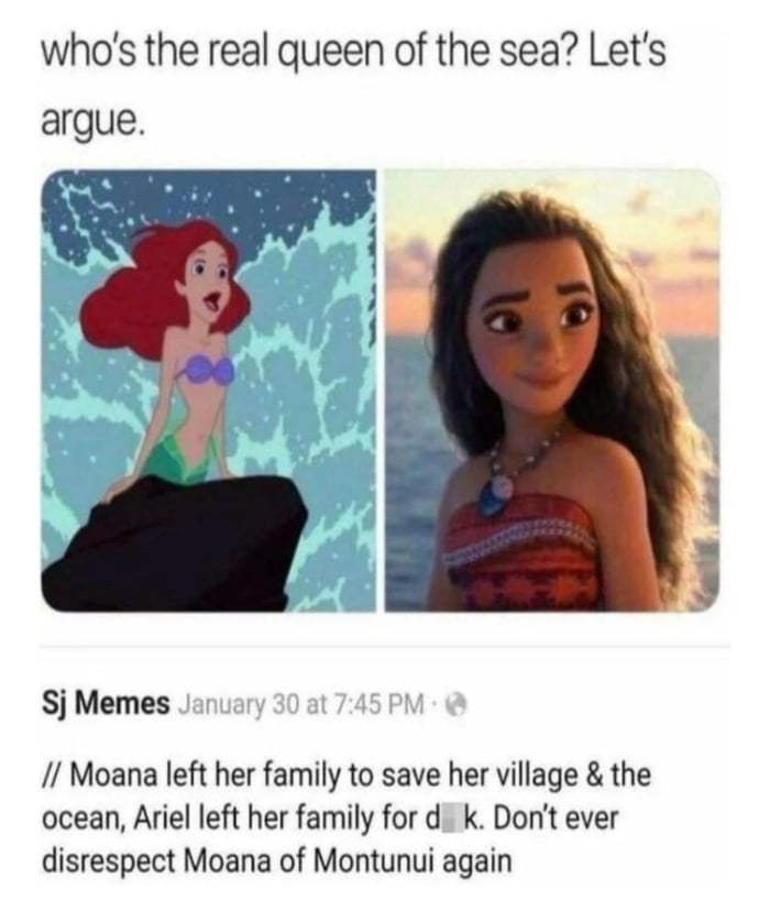 Queen Moana of Montunui - 9GAG