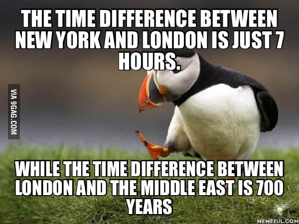 Timezones... - 9GAG