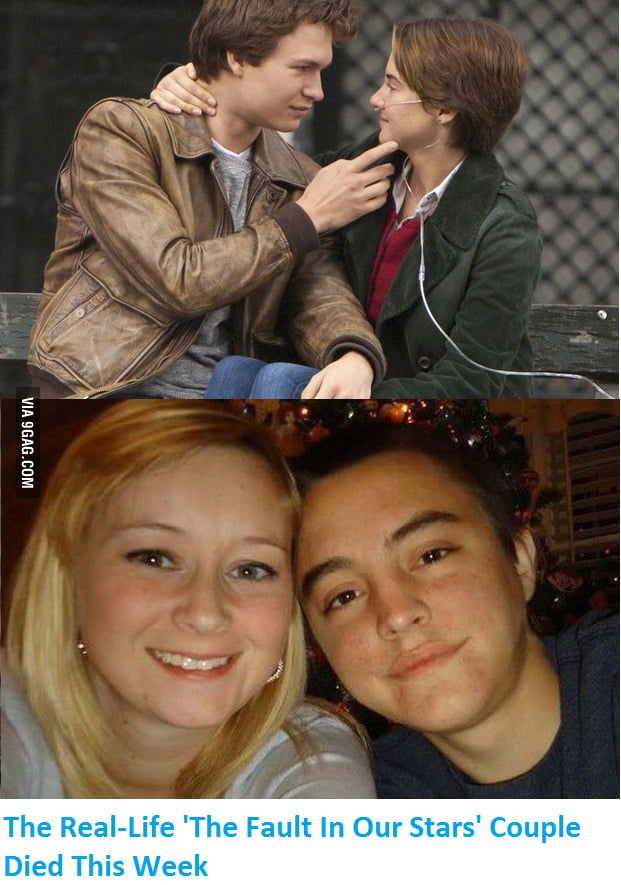 Katie and Dalton Prager were known as the real life The Fault in Our Stars couple. - 9GAG