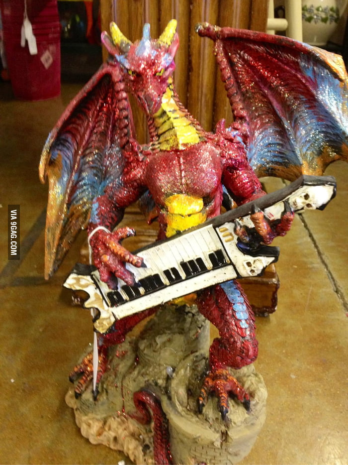 I see your Saxophone-playing dragon... - 9GAG