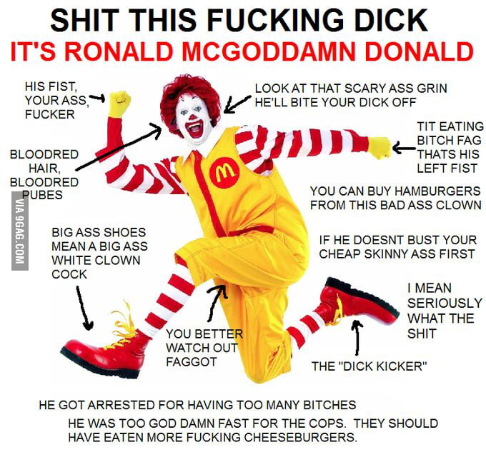 RONALD MCGODDAMN DONALD - 9GAG