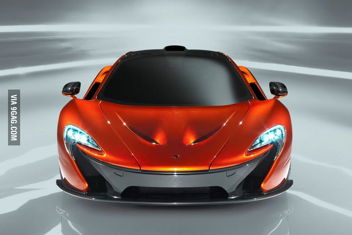 McLaren P1 - that smile - 9GAG