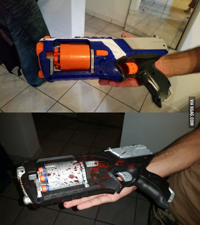 Custom Nerf Gun paint - 9GAG