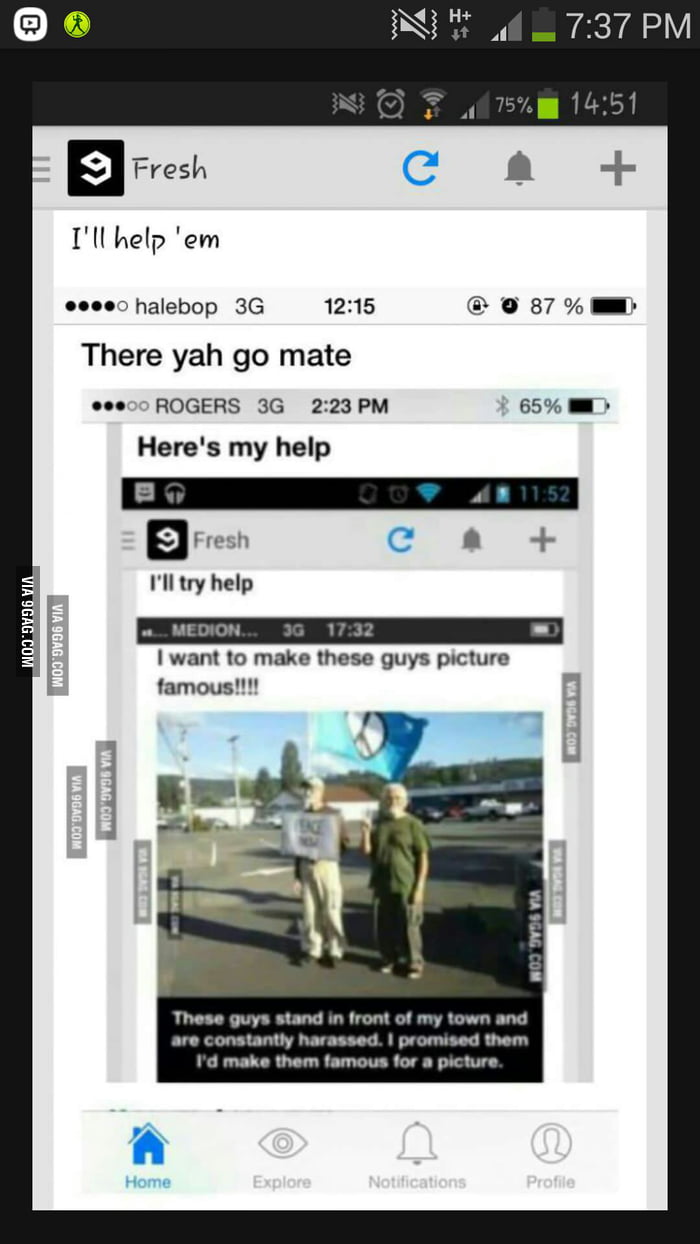 Let's make them famous :) - 9GAG