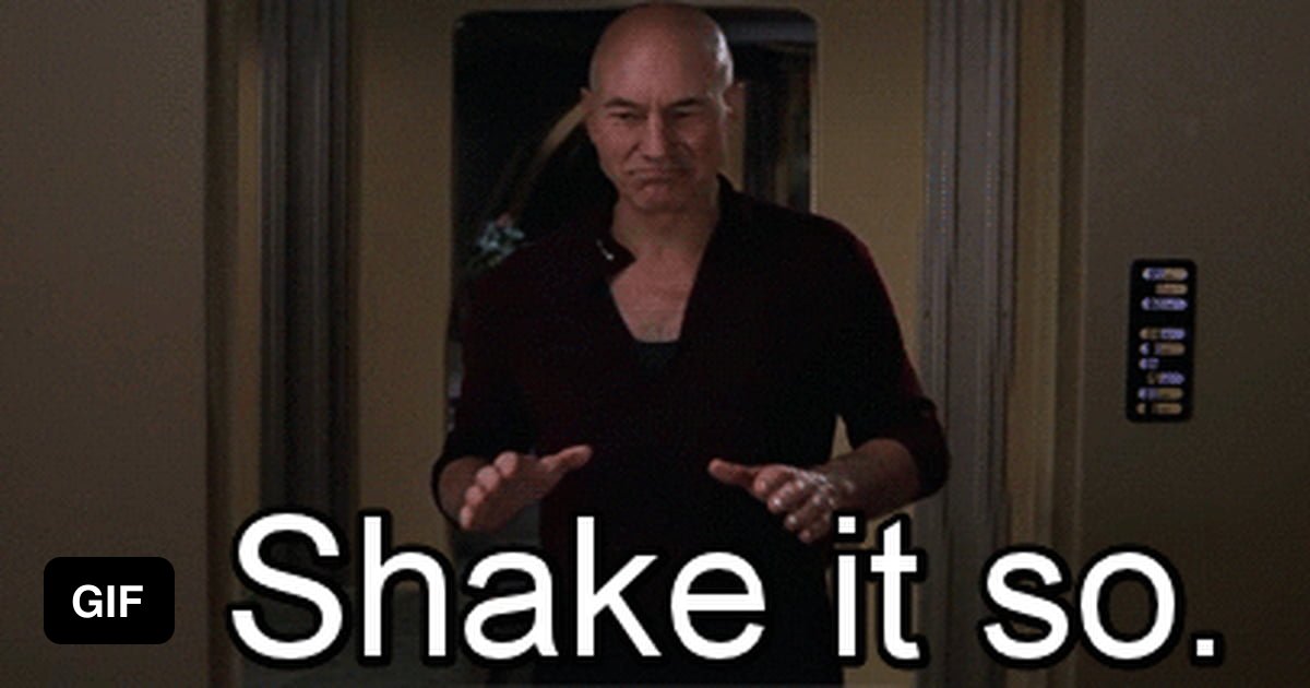 Picard's been drinking again... - 9GAG