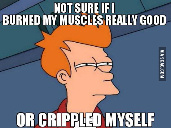 After todays shoulder workout - 9GAG