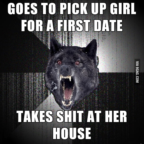 Apparently my roommate just did this, bold move friend, bold move. - 9GAG