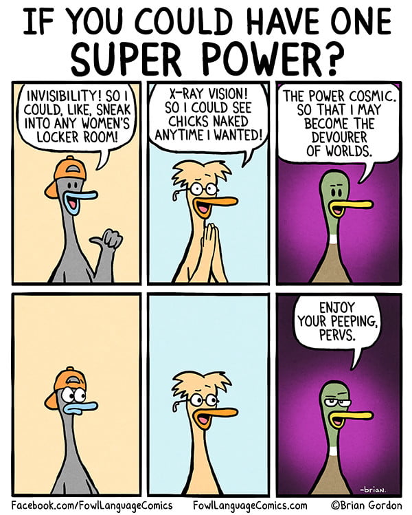 One super power - 9GAG