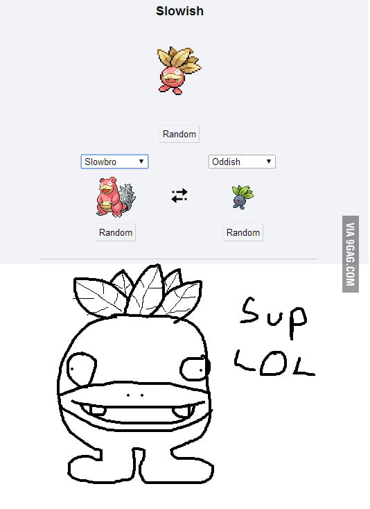 Slowish - the most retarded Pokemon ever. Ever. - 9GAG