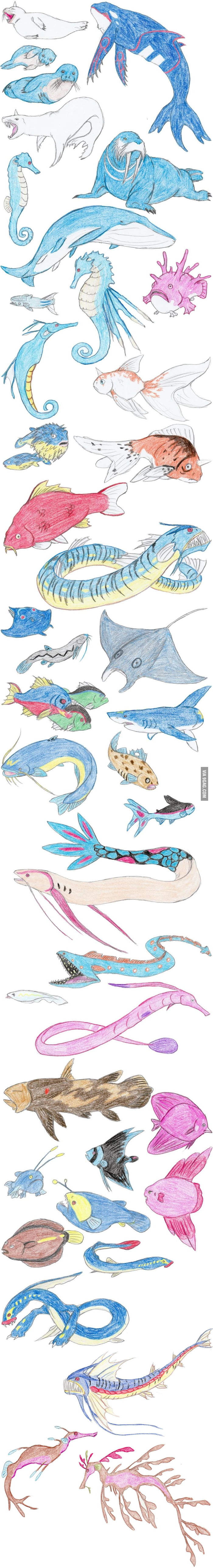 Realistic Sea Pokemon - 9GAG