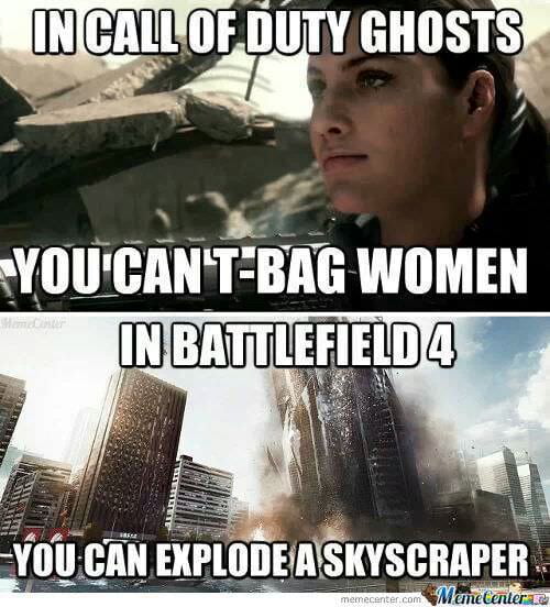 CoD vs BF - 9GAG