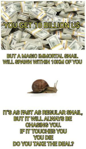 THE ORIGIN OF THE IMMORTAL SNAIL - 9GAG