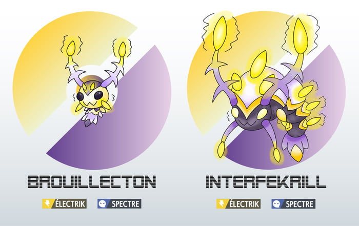 Fakemon of the day ! Brouillecton. A little Plankton who live in the ...